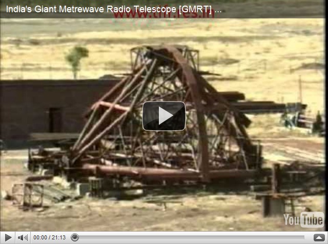 India's Giant Metrewave Radio Telescope [GMRT] [World's largest] - AA ...